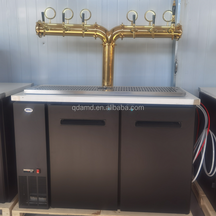Bar Equipment Stainless Steel Draft Kegerator Beer Keg Dispenser Tower ...