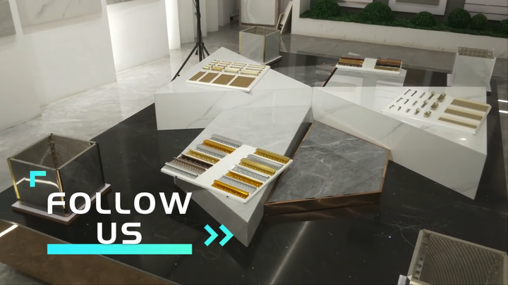 Vibration Finish Marble Floor Transition Strip 6mm