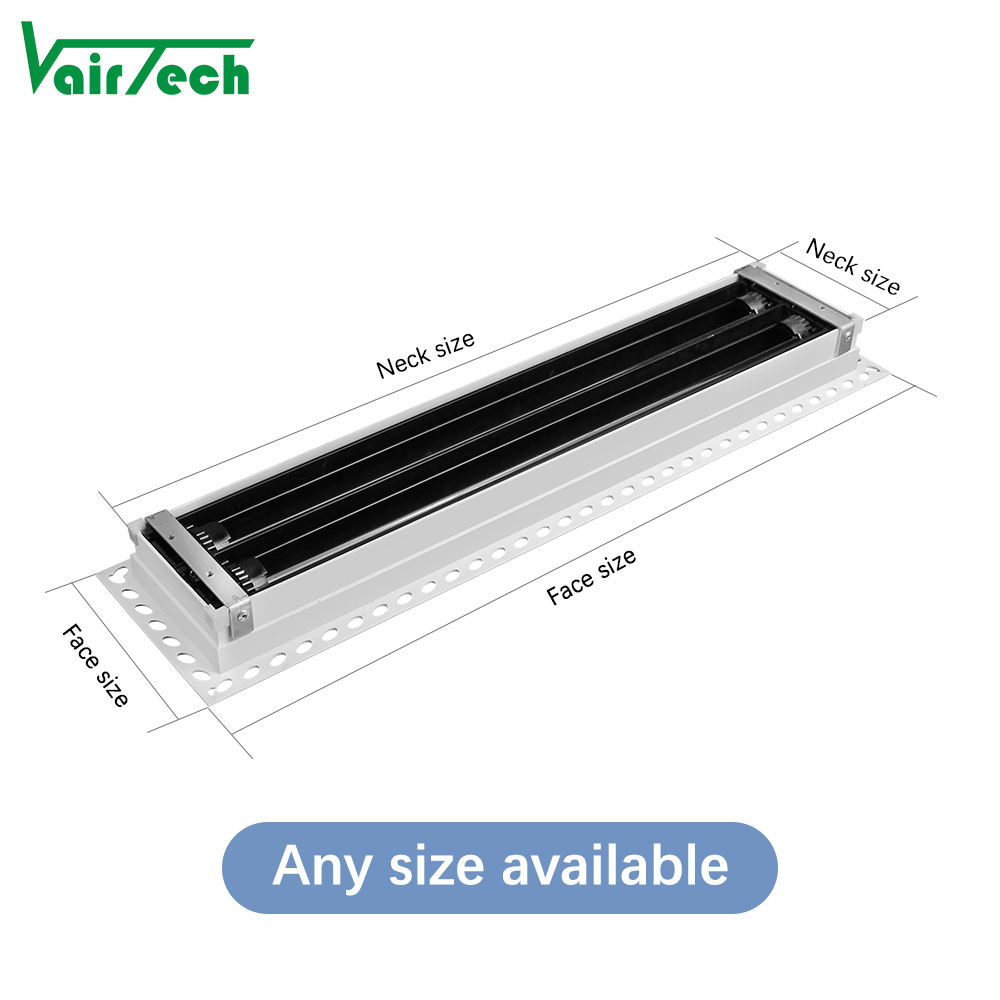 Difuser Linear dengan Kotak Plenum - Solusi HVAC yang Efisien