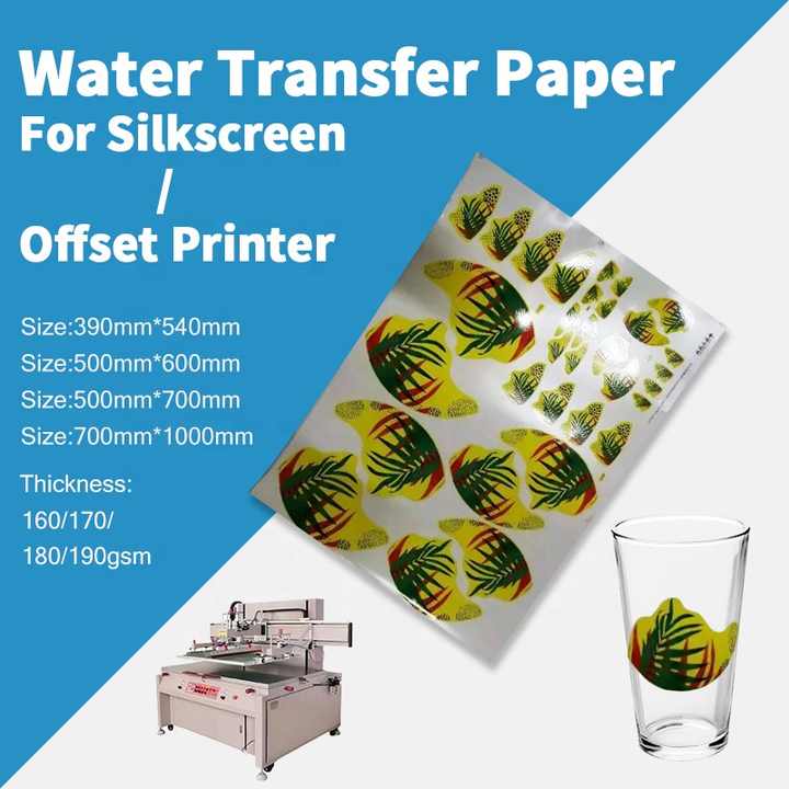 Waterslide Decal Paper for Water Transfer Printing Silkscreen/offset ...
