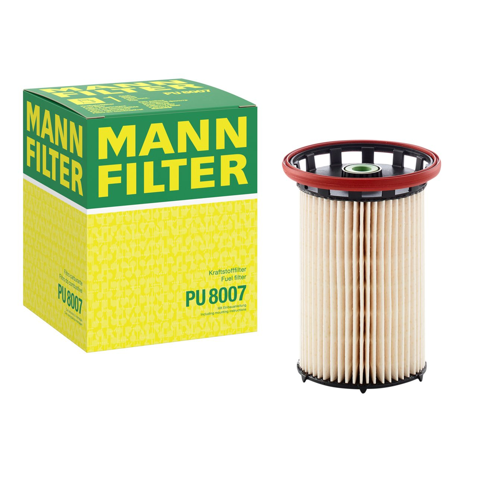MANN-FILTER Original Quality Fuel Filter PU8007 OE 7P6127177 7P6127177A ...