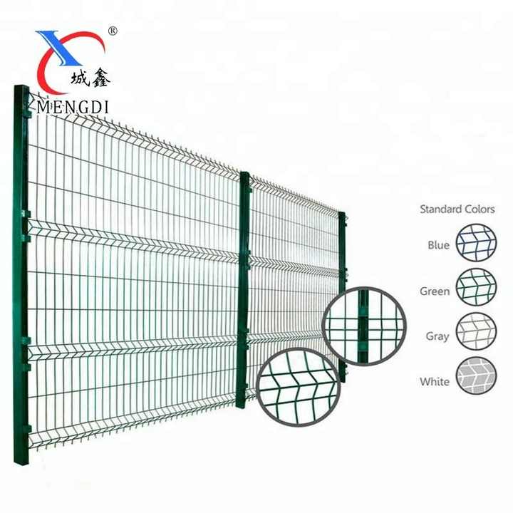 Best Selling Boundary 3d Bending Fence Perimeter Modular Panels v Bending Wire Mesh Fence Panels ...
