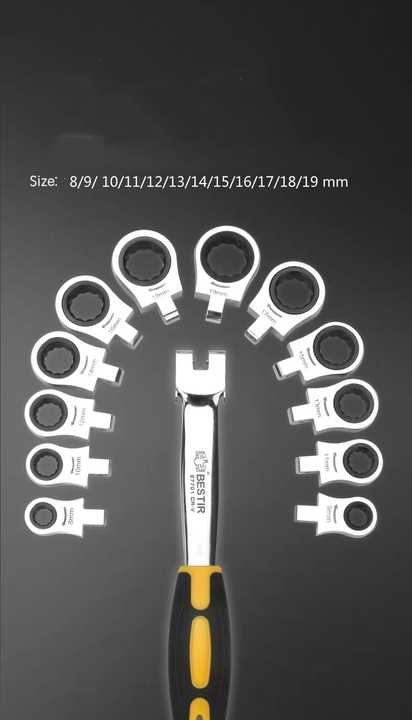 Quick Head Change Ratchet Wrench Set - Bestir Quality