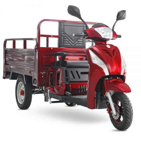 3 Tekerli Motosiklet Cargo Tricycle - 500 KGS Load Capacity