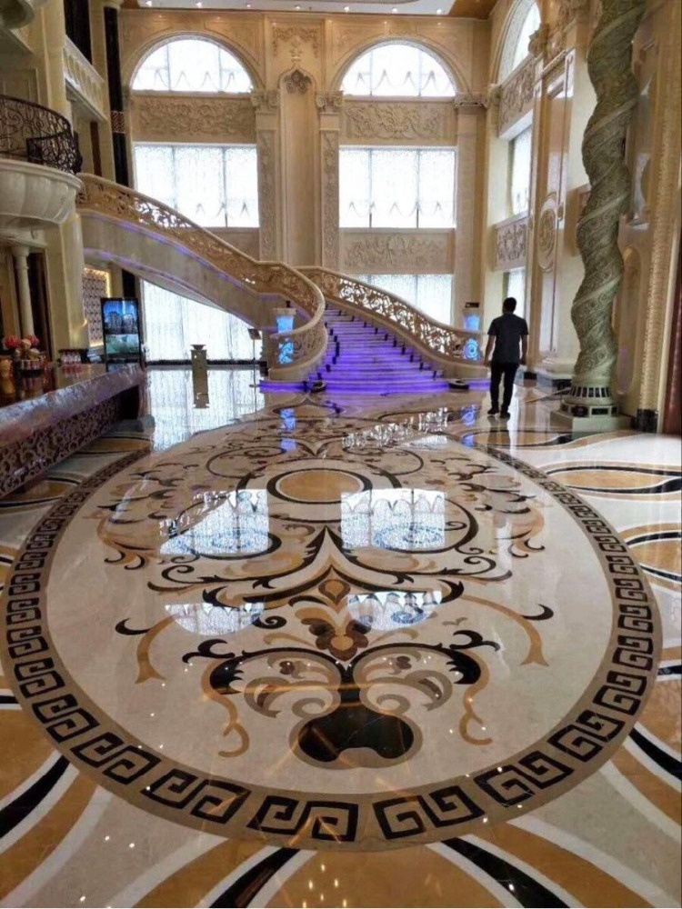 Marble Hotel Lobby Flooring - Elegant & Durable Solutions