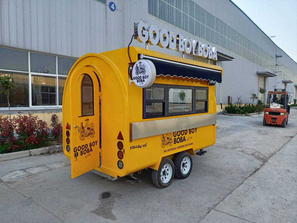 Discover Premium Boba Trailers for Food & Beverage Shops | WECARE