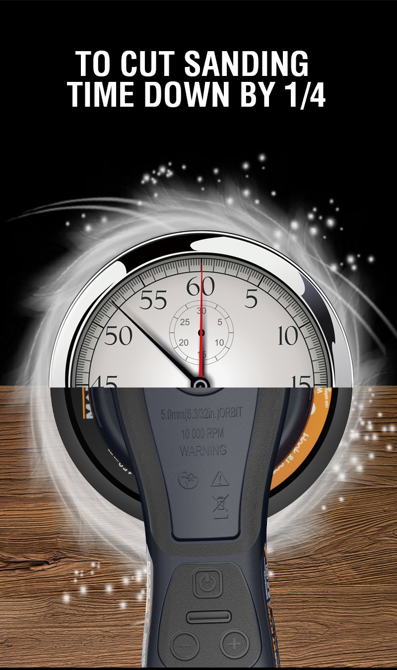 Popular Design Random Electric Dustless Brushless 220V Orbit Machine ...