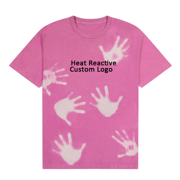 Custom Thermochromic Clothing - Heat Reactive T Shirts
