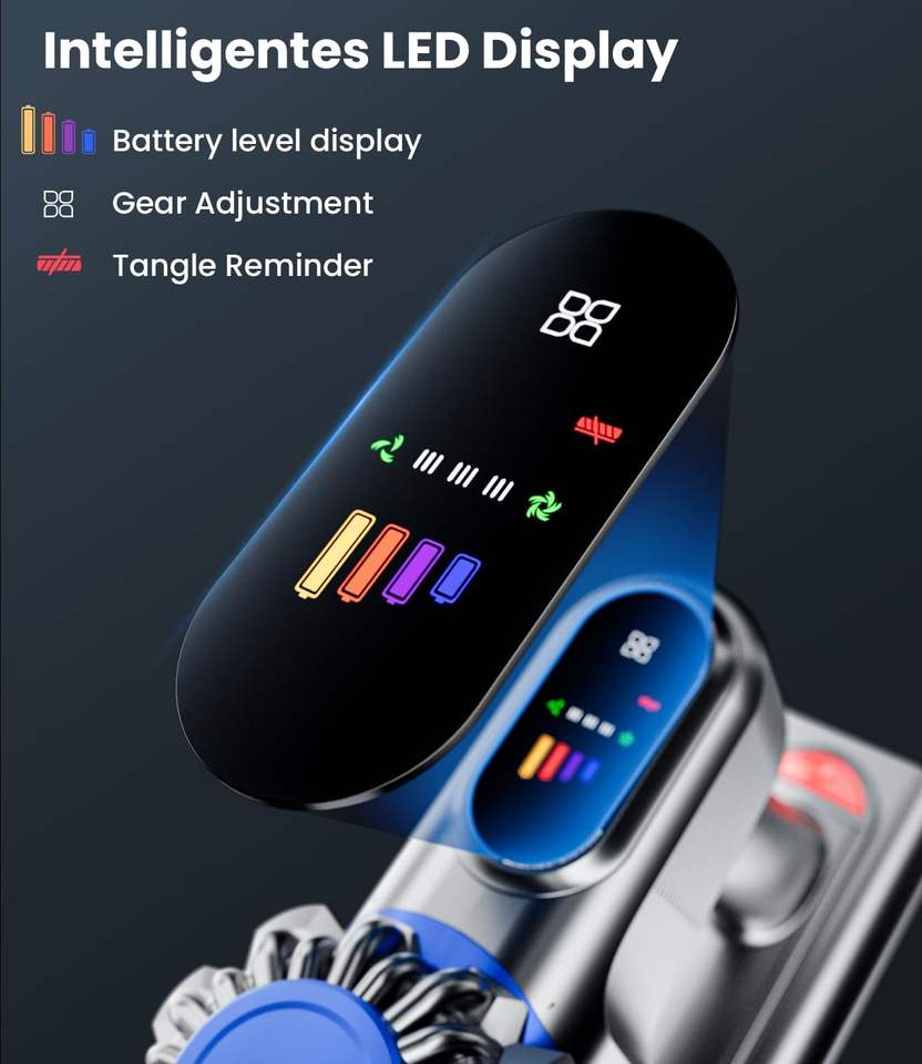 Lightweight Cordless Vacuum Cleaner Electric Sweeper Stick Handheld Car ...