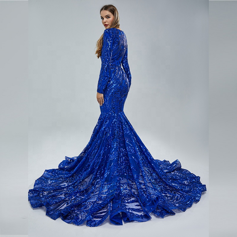 Nigerian Prom Dresses - Floor-Length Mermaid Gowns