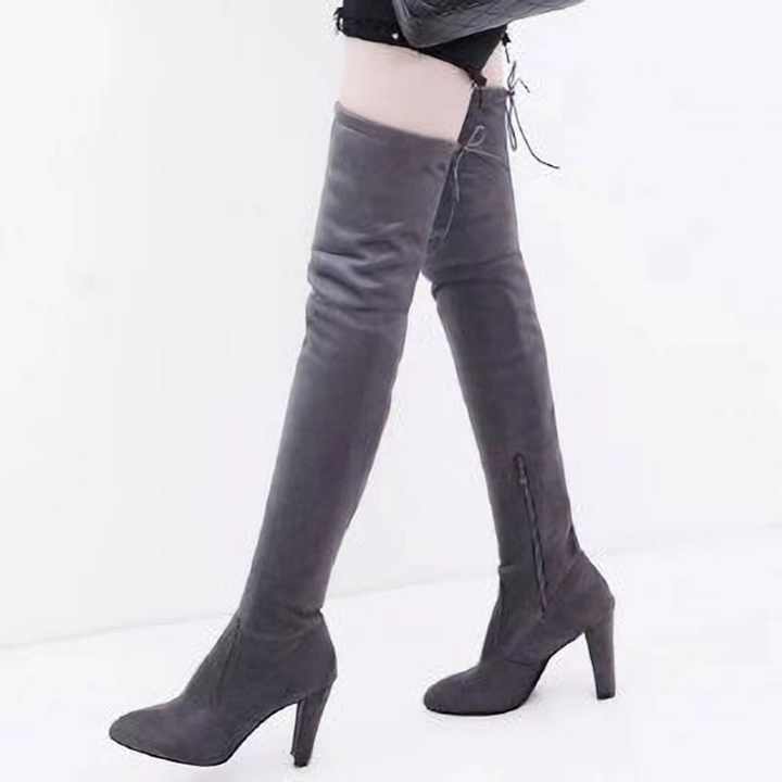 Martin Boots Women's Lace up Round Head Women's Boots Frosted Thick ...