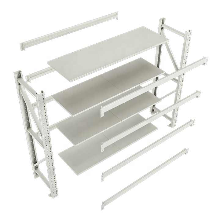 High Quality Boltless Adjustable 200kg/Layer Steel Racks Warehouse ...
