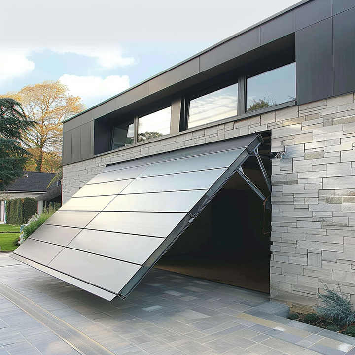 12 Ft X 10 Ft Lightweight Automatic Weather Resistant Garage Door