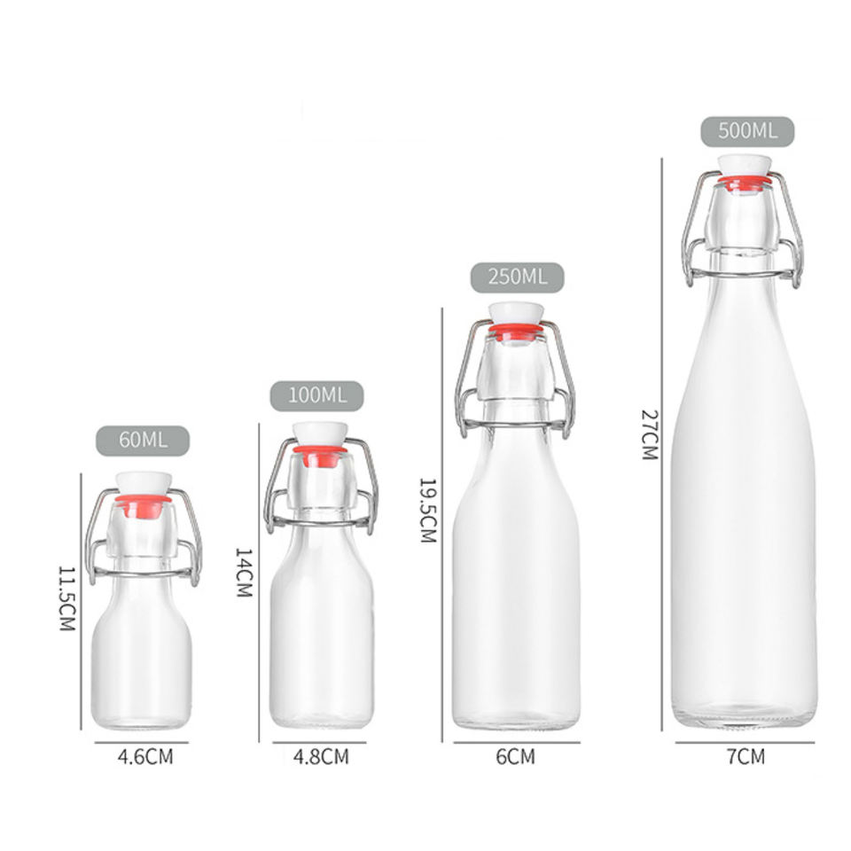 750ml Transparent/Brown Glass Beverage Bottle for Brandy/Wine/Juice ...