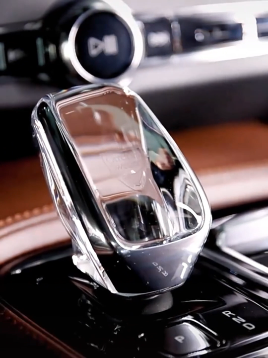 Gear Shift Knob Handle Car Gear Lever Shift Lever Upgrade Crystal ...