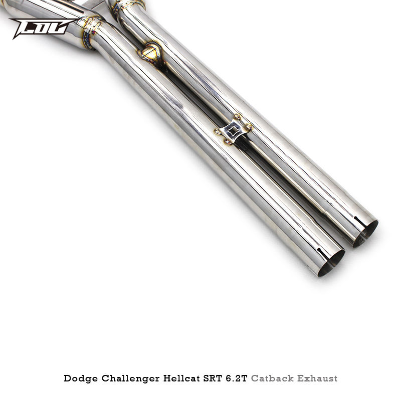 Dodge Challenger Hellcat Srt/charger Hellcat Redeye 6.2T Exhaust System ...