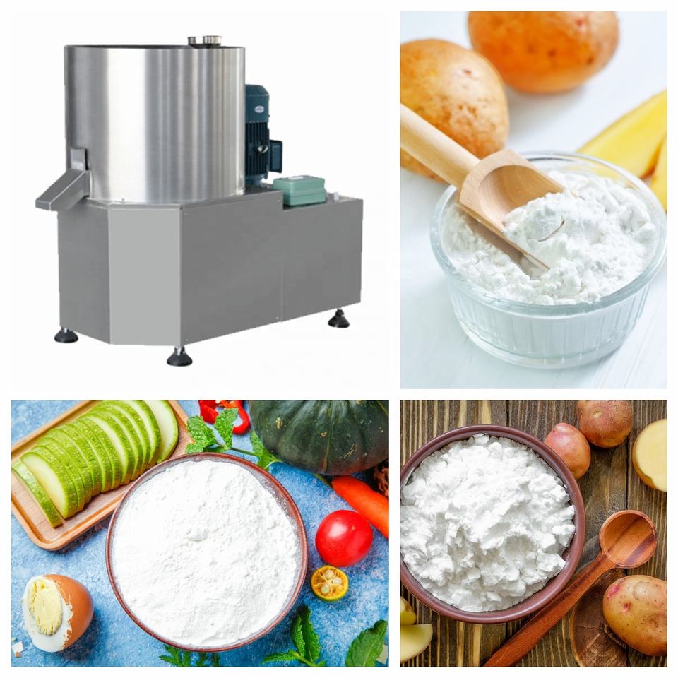 CE Certified Industrial Modified Starch Line - Twin-Screw Extruded ...