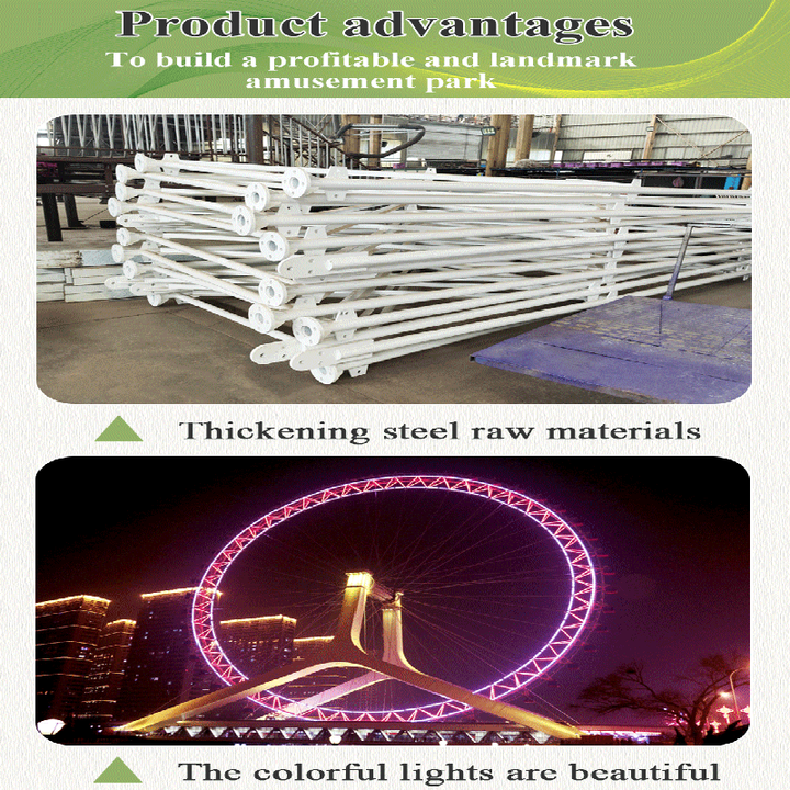 Small 4-Seat Mini Ferris Wheel with Trailer Portable Mini Ferris Wheel ...