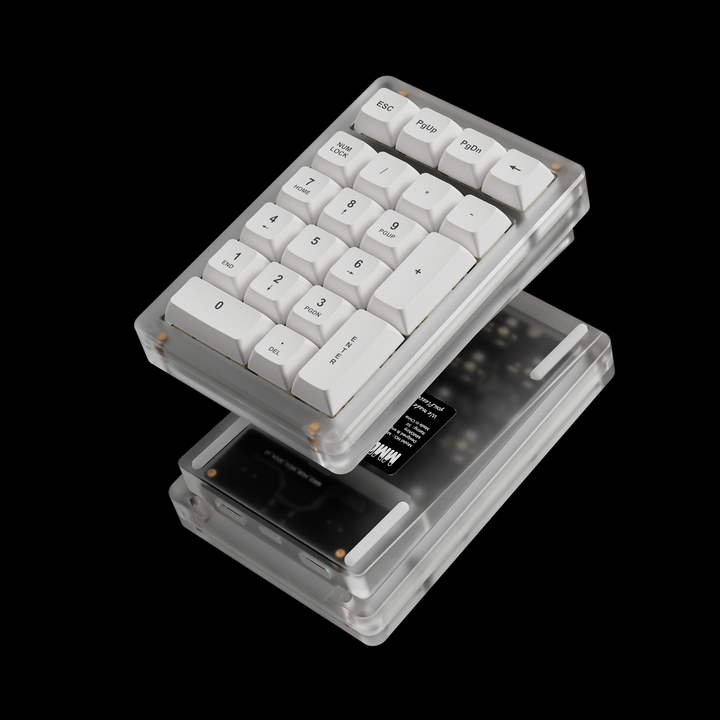 MMD Km21pro Aluminum Alloy Keyboard - Transparent Hot-Swap RGB