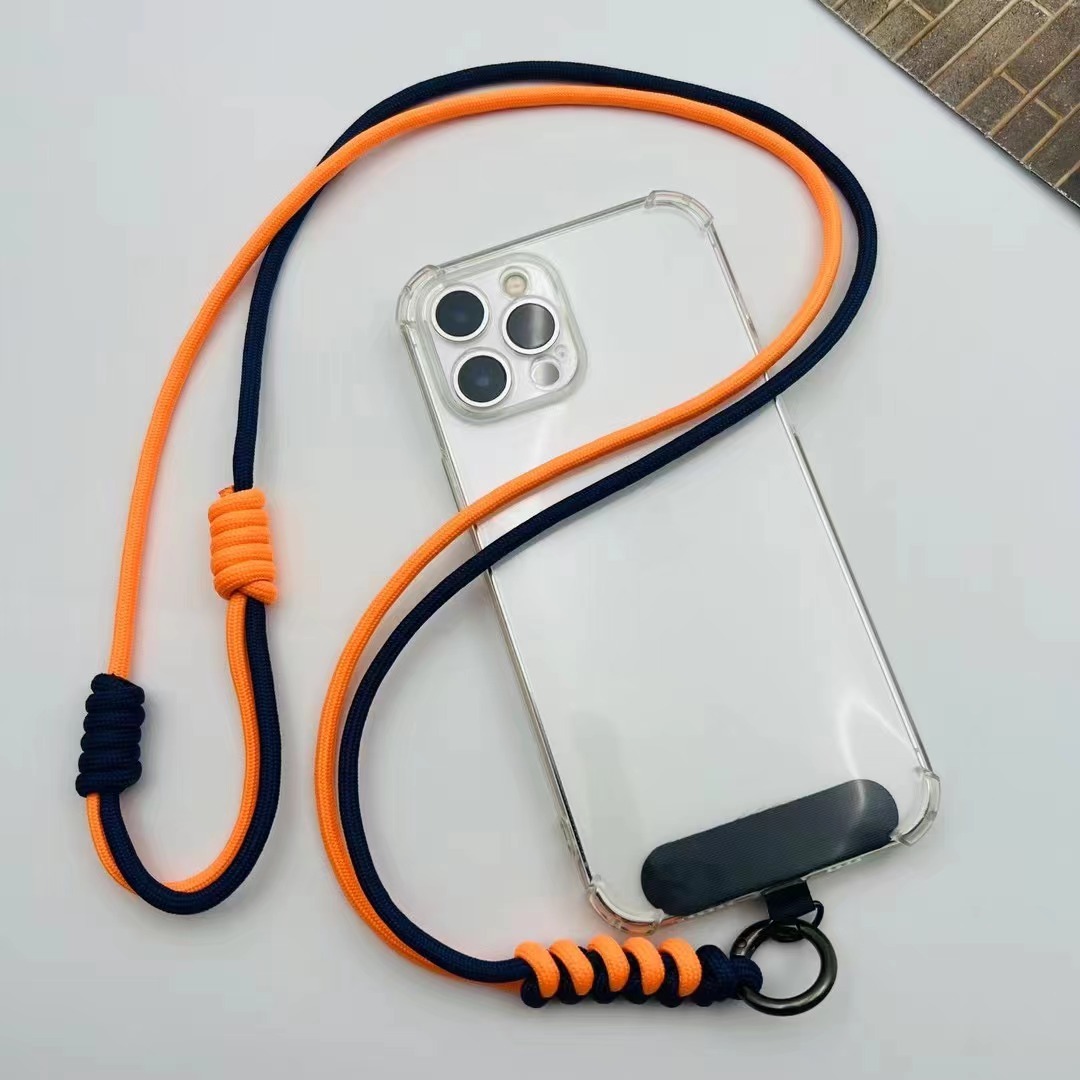 Adjustable Detachable Neck Cord Universal Long Phone Lanyard with Patch ...
