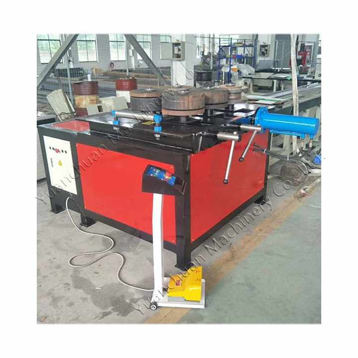 Model 80 Hydraulic Flange Machine Angle Iron Bending Machine Flat Iron ...
