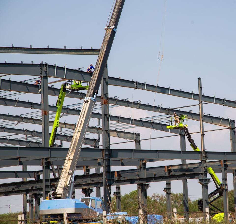 Bolt Connection Steel Structure Warehouse Prefab Easy Assemble ...
