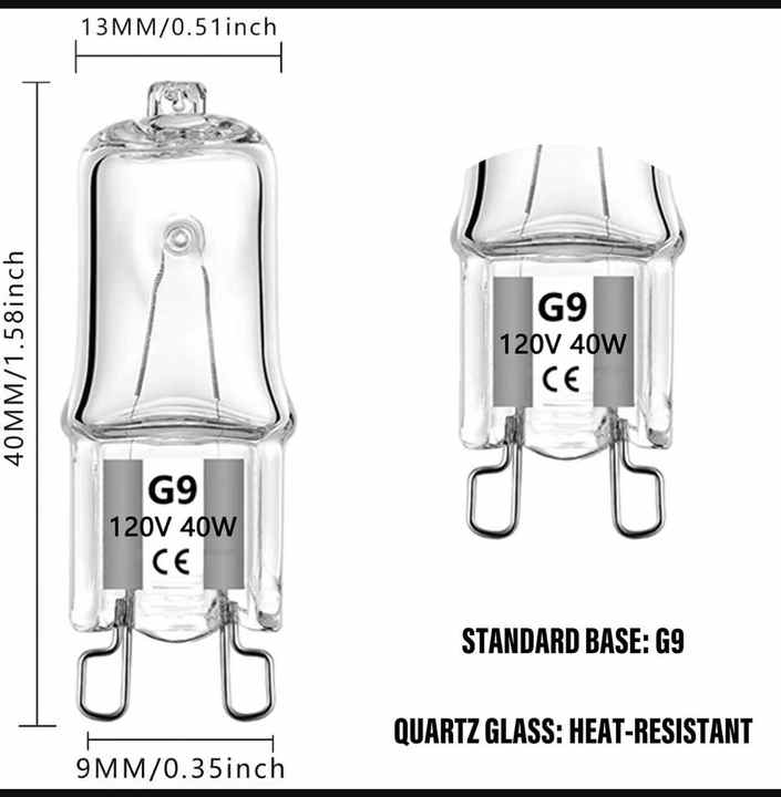 G9 220V 240V High Temperature Explosion Proof 25W 28W Landscape ...