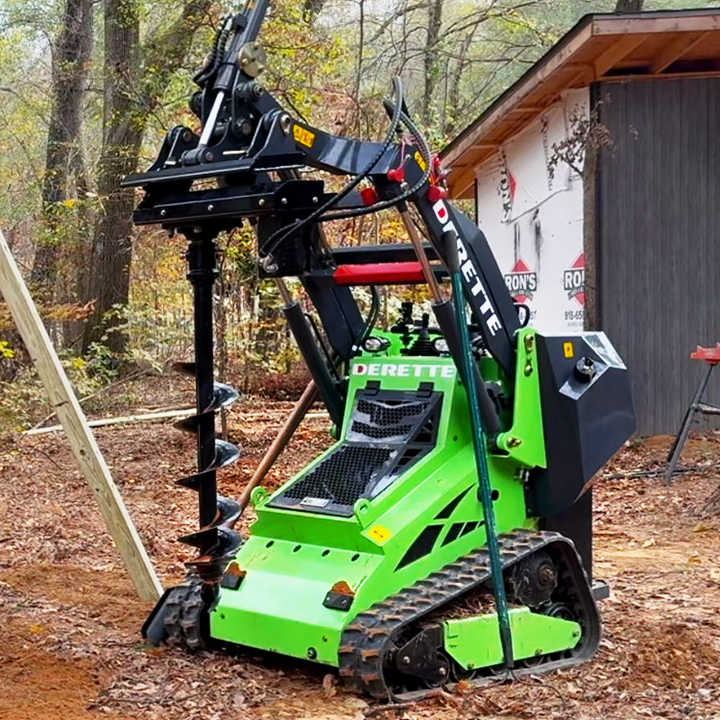 Derette 450 Mini Skid Steer Loader - Versatile & Powerful