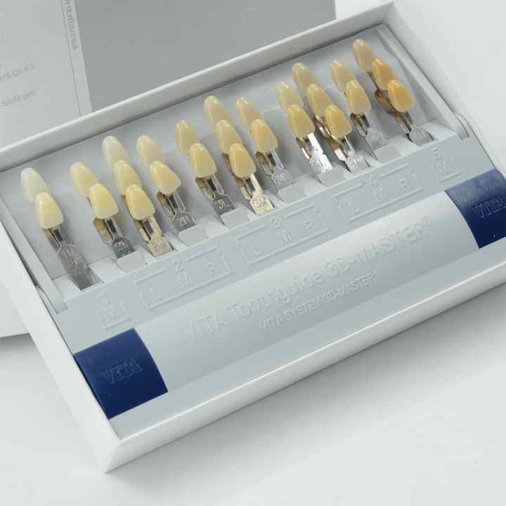 YP Classical 29 Colors Teeth Whitening Bleach Shade Guide 3D Master ...
