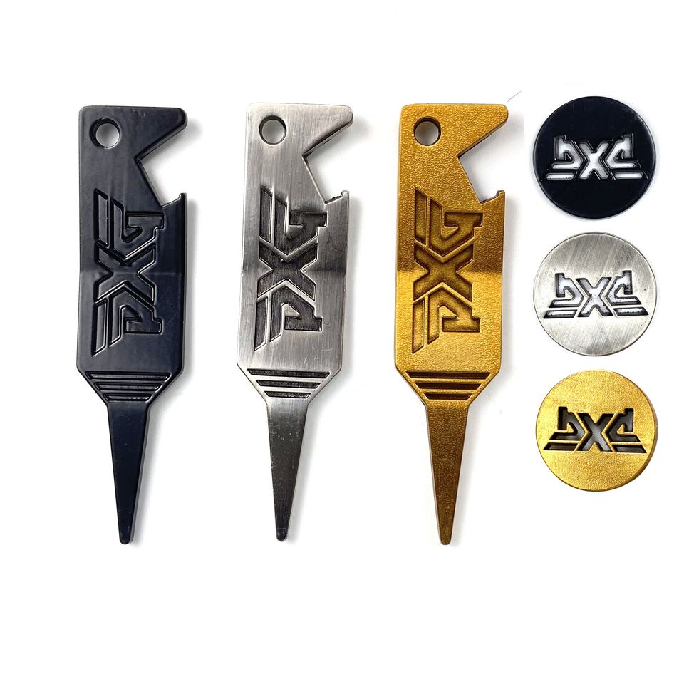 Personalised Golf Ball Marker Digit Tool Stencil Colorful Press Chips ...
