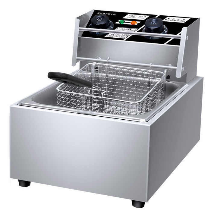 Dual Burner Commercial Outdoor Propane Fryer with 2 Stainless Steel ...