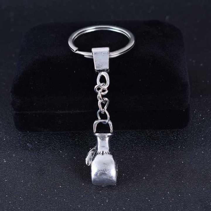 Customized Key Ring with Mini Boxing Gloves - Perfect Gift
