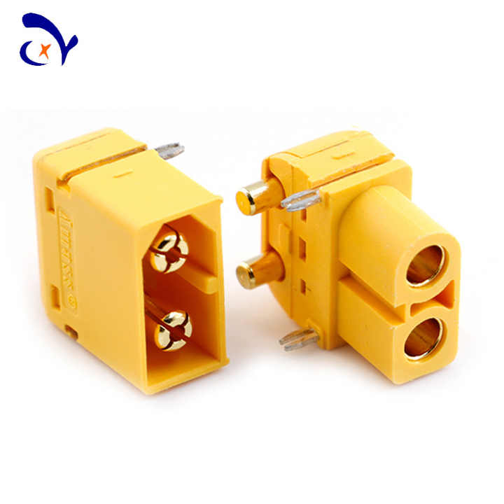 Amass XT60PW Yellow Power Connectors High Quality Male & Female Plug ...