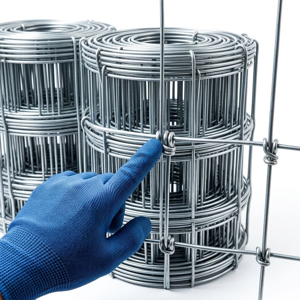 Steel Wire Cloth Fence Mesh for Livestock Prevention & Climbing ...