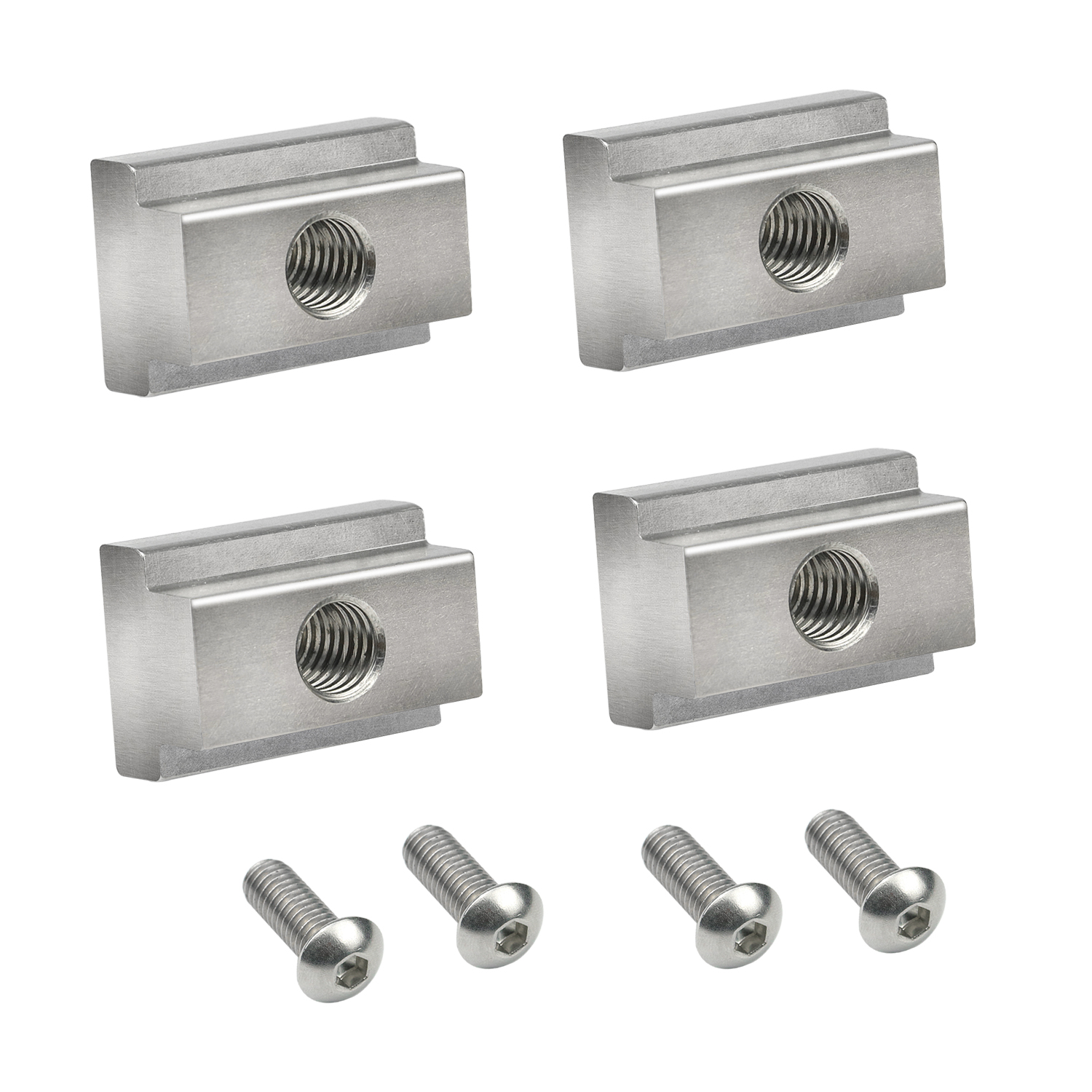 4 Pack T-Slot Nuts for Toyota Tacoma Bed Rail Cleats Bed Frame Rail ...