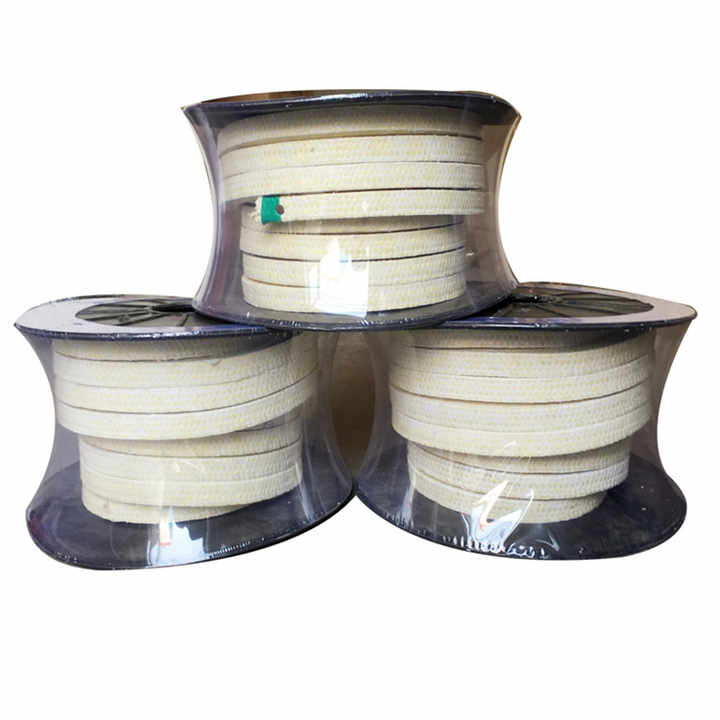 High-Performance Aramid Fiber Gland Packing with PTFE Lubricated ...
