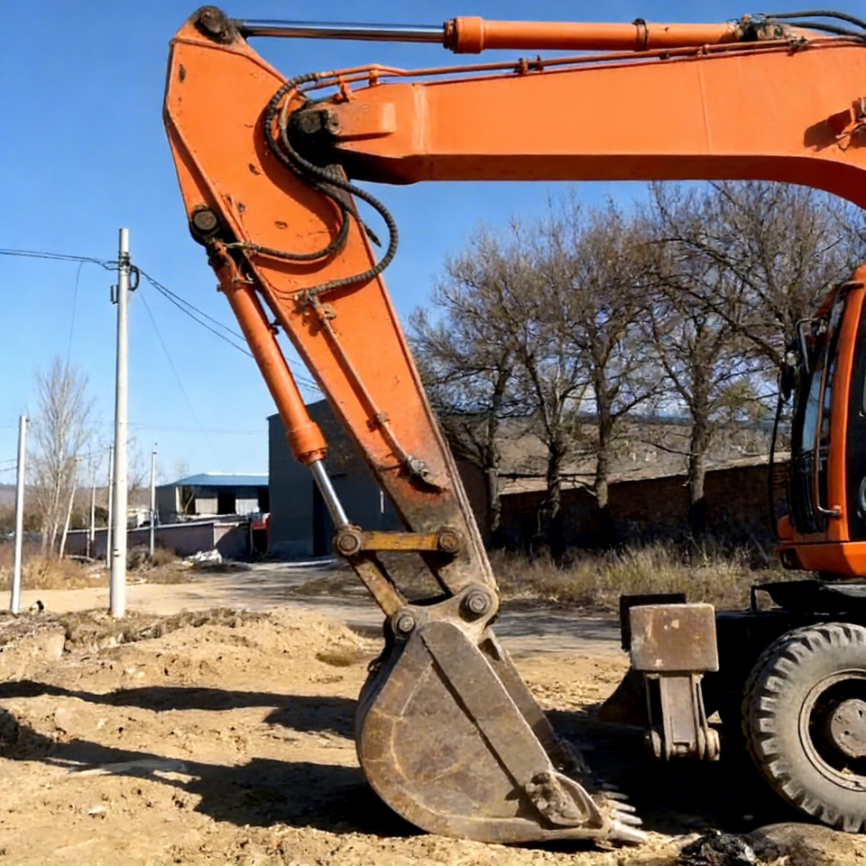 DOOSAN DH220LC-7 Wheel Excavator with 1 Year Warranty High Load Moment ...