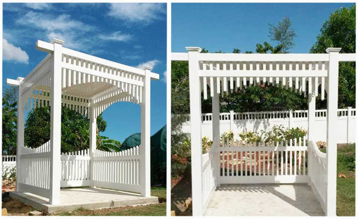 Pérgola retráctil de pvc para pérgola, pérgola de jardín de pvc ...