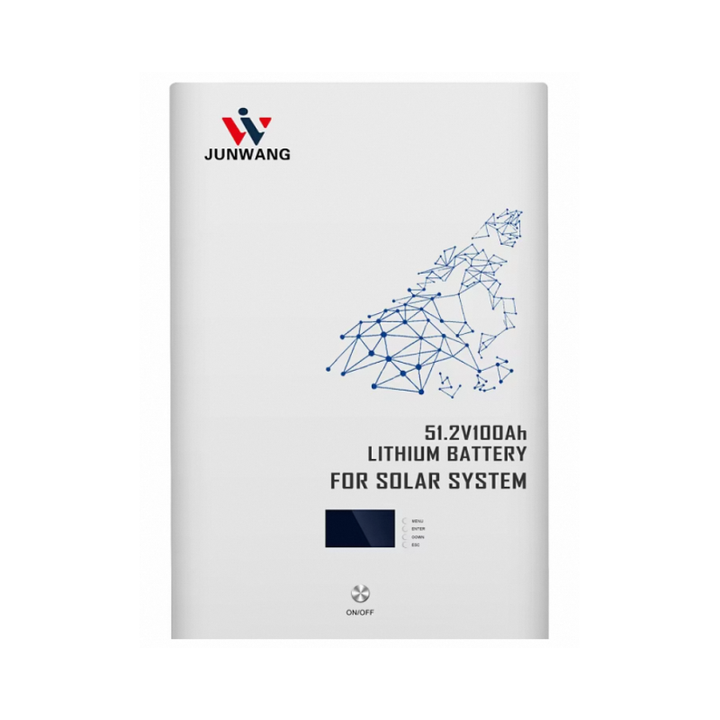 Jun Wang 5kWh Home Energy Storage System with 51.2v 100Ah Solar Lithium ...