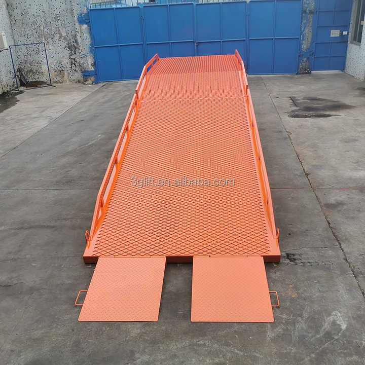Mobile Yard Ramp Loading Ramp 10t Container Forklift Loading Yard Ramp Hydraulic Hand| Alibaba.com