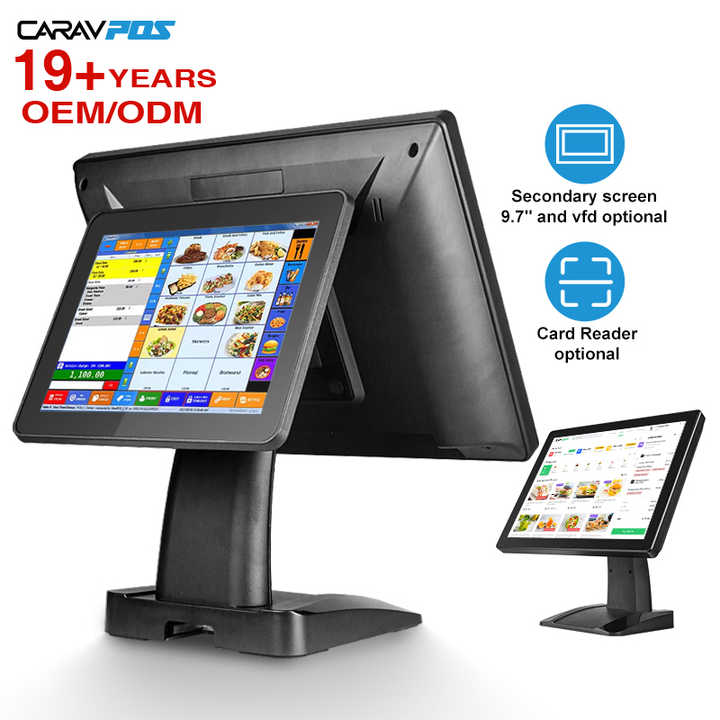 15inch Billing Retail Restaurant Electronic Touch Pos Terminal Cashier ...