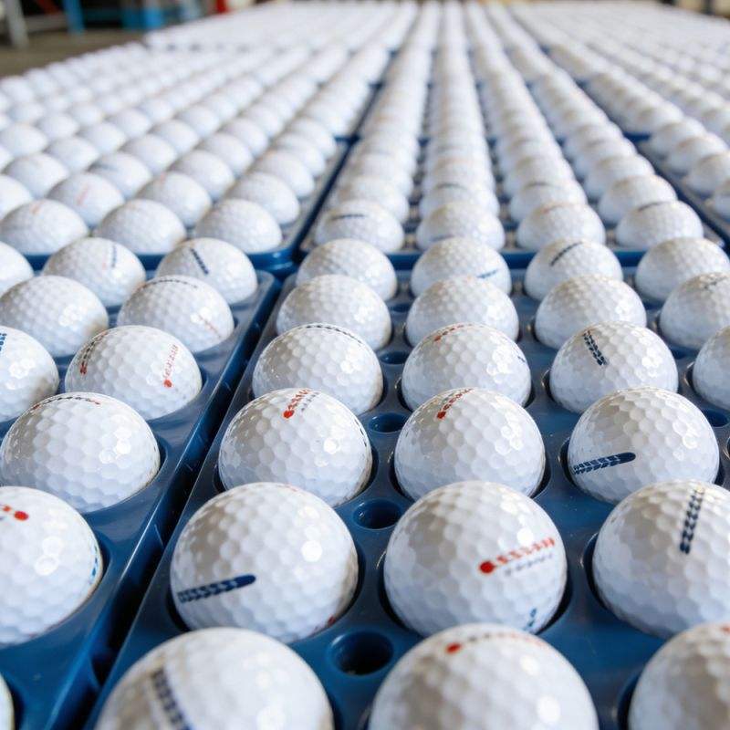 High Quality Two-Piece Golf Ball with Custom Logo Wholesale Range ...