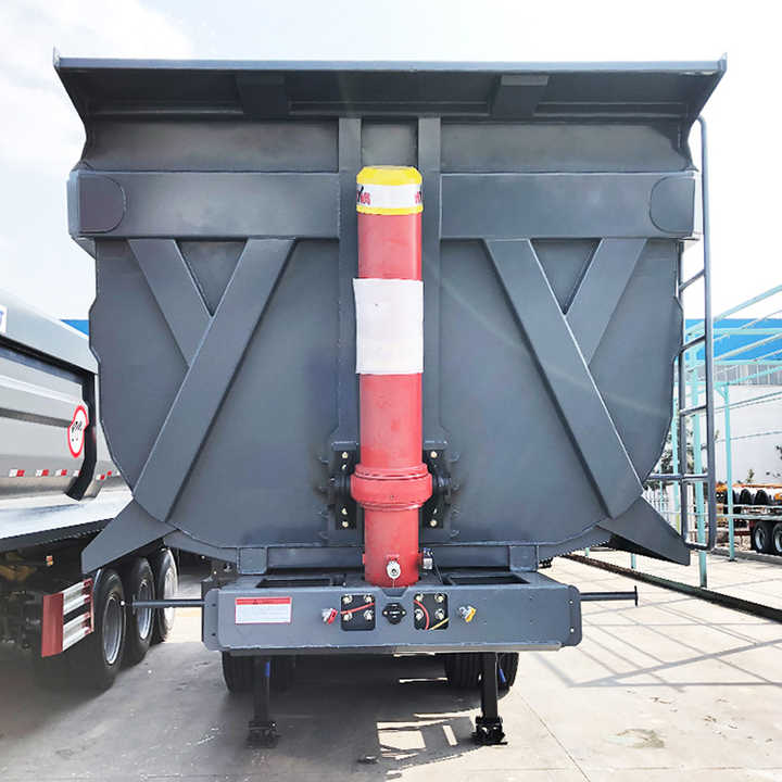 High Quality Dump Trailer Tipper Trailer End Tipper Dump Semi Trailer ...