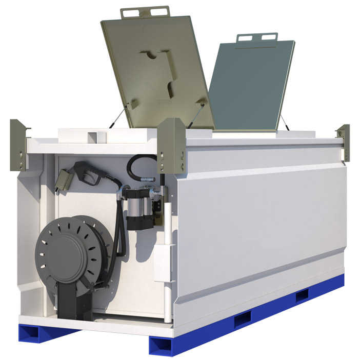FUEL CUBE Mobile Container Station - 10000L Capacity