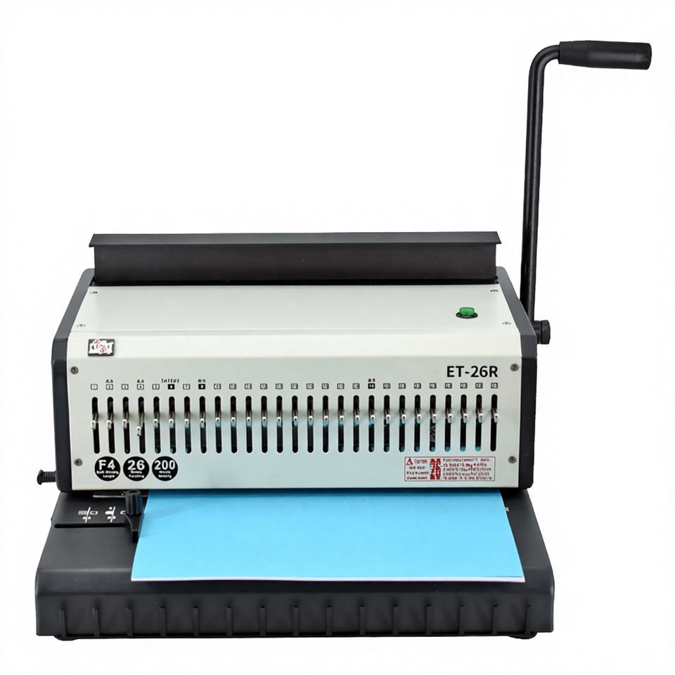 Factory Office 2:1 Electric Wire Binder RAYSON ET-26R A3A4 Punching ...