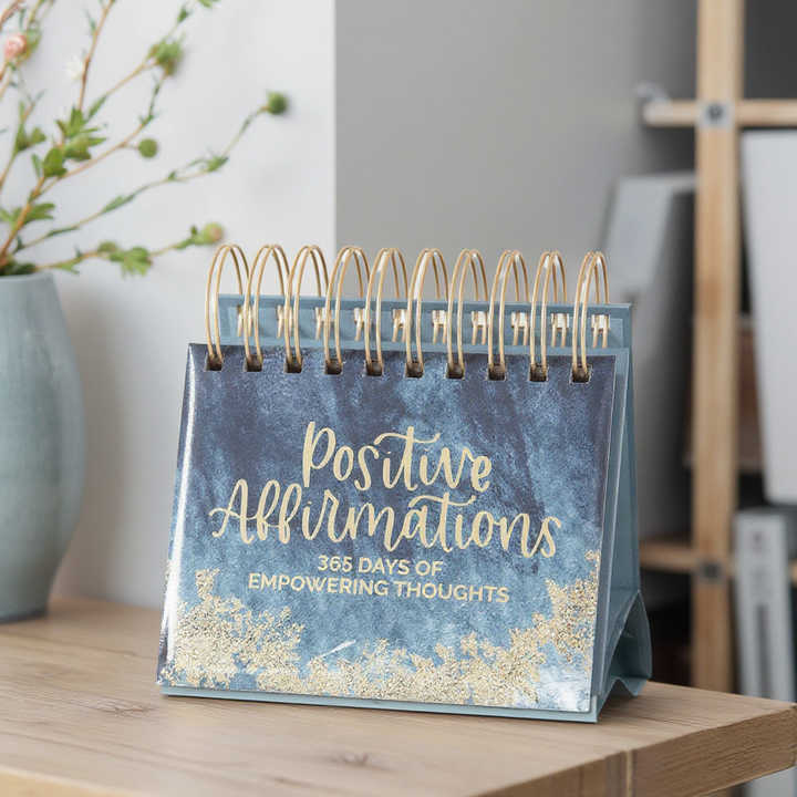 Custom Undated Perpetual Office Desk Calendar Inspirational Daily ...