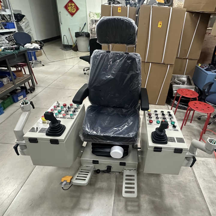 Customized Crane Cabin Joystick Controller with Operator Seat Used ...