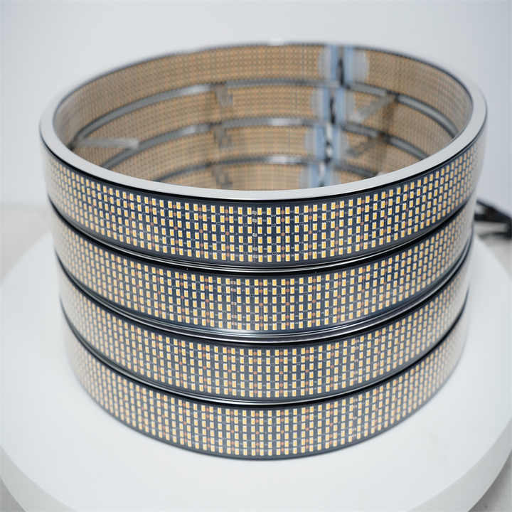 NEWEST 4PC 17inch 12 Row Switchback Color LED Illuminated Wheel Ring ...