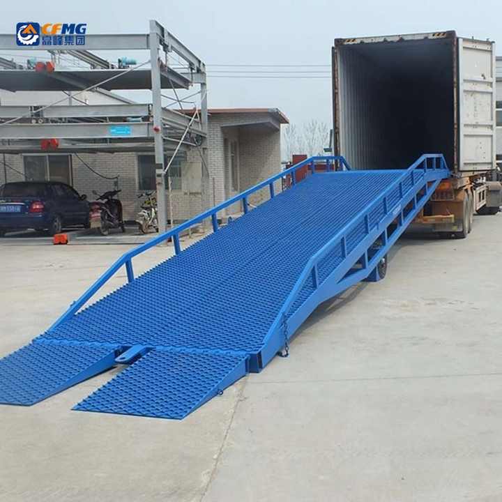 6t 8t 10t 12t 15t Mobile Hydraulic Loading Unloading Platform Ramp ...