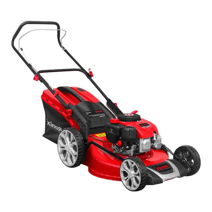 Ronix 171cc Gasoline Powered Hand Push Lawn Mower Garden Tools 4-stroke ...